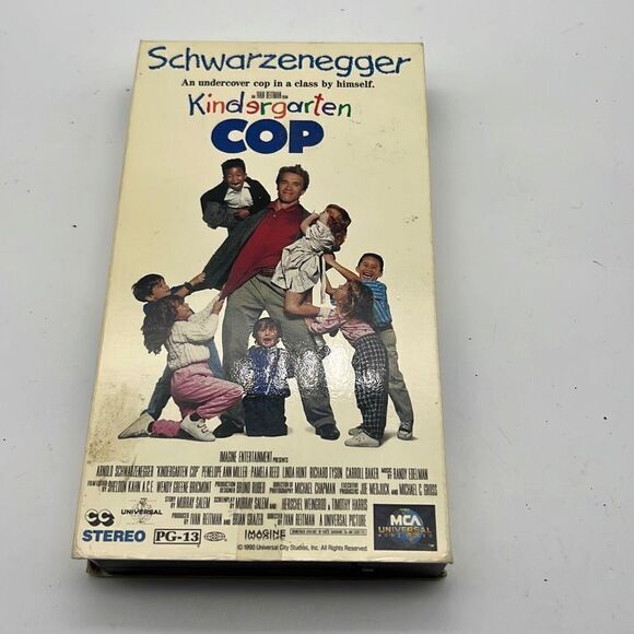 Universal | Media | Kindergarten Cop Vhs Tape 998 Mcawatermarks ...